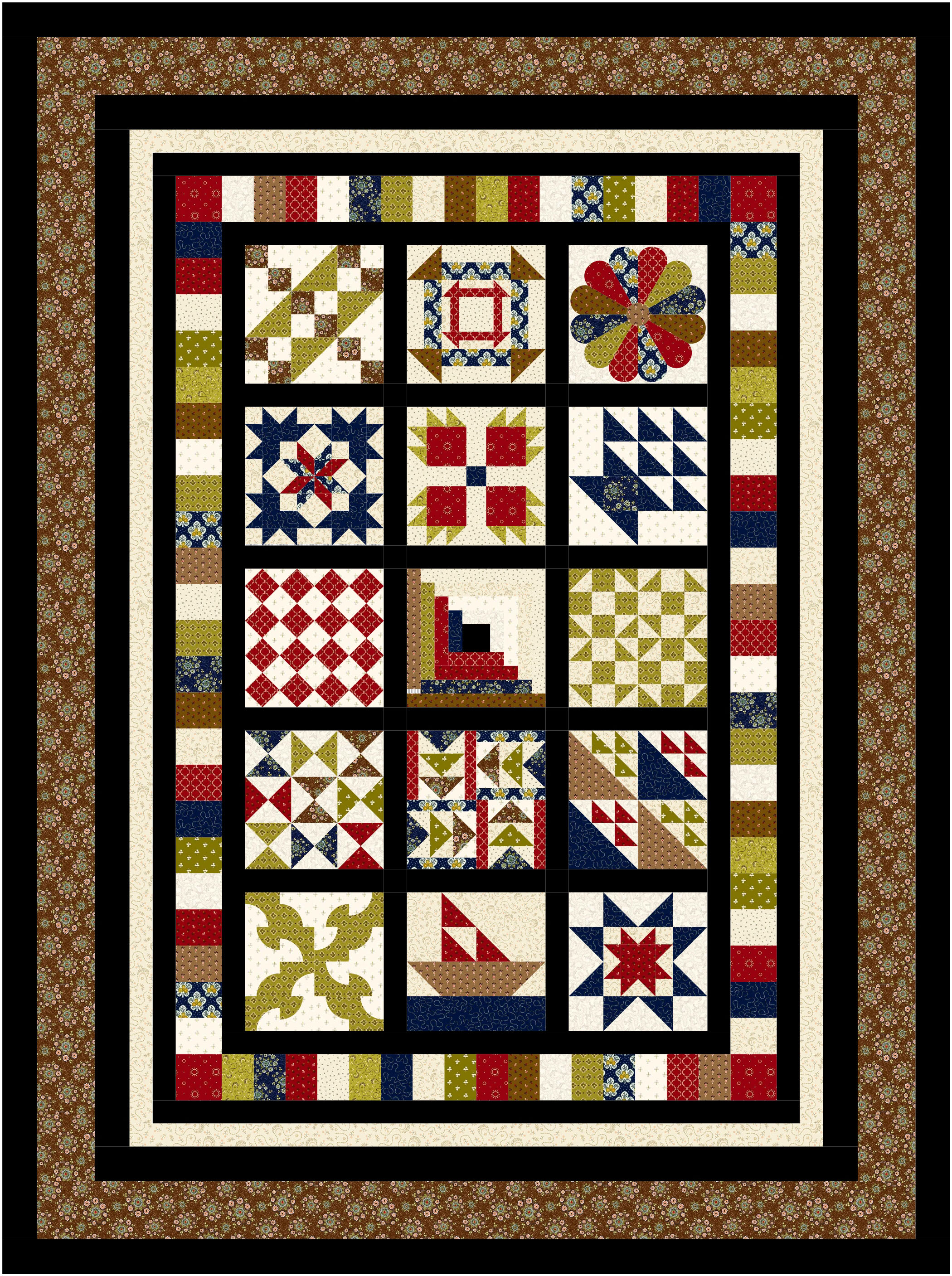 Underground Railroad Sampler Block of the Month – 2026 – Quilting Bee ...